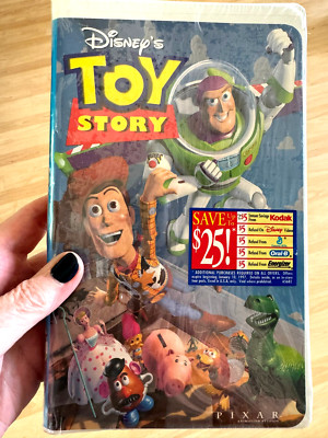 Still Sealed Rare Toy Story VHS “1995” #6703 Walt Disney Pixar ...