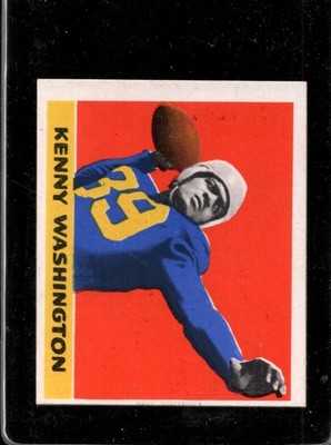 1948 LEAF #17 KENNY WASHINGTON NM (RC) LA RAMS BL *X38318 | eBay