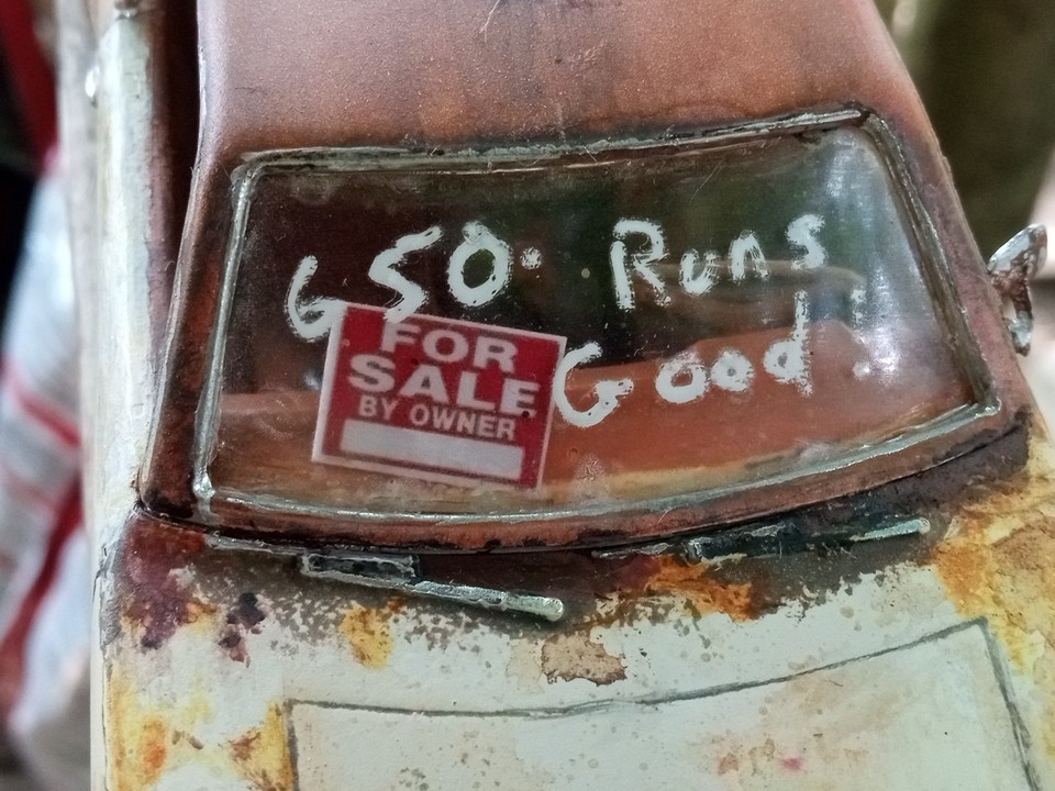 73 PINTO Neglected Rusted Ford Model Car Built Says It Runs Good Ready ...