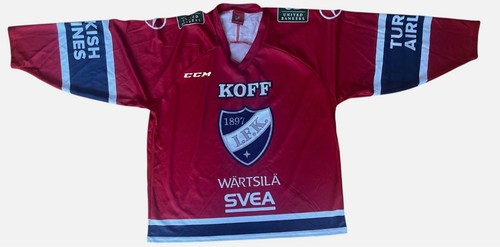 HIFK 1897, FINLAND TEAM HOCKEY CCM JERSEY, LOGOS, MEN'S XLARGE, GREAT ...