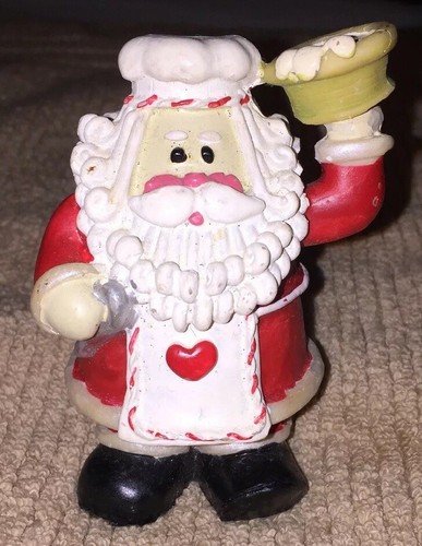 Baking Santa Figurine - Christmas Decoration | eBay