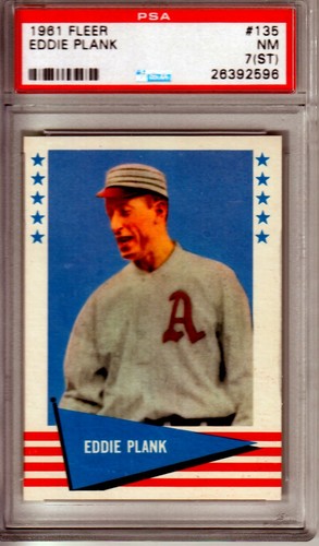 1961 Fleer Baseball Greats - Eddie Plank #135 for sale online | eBay