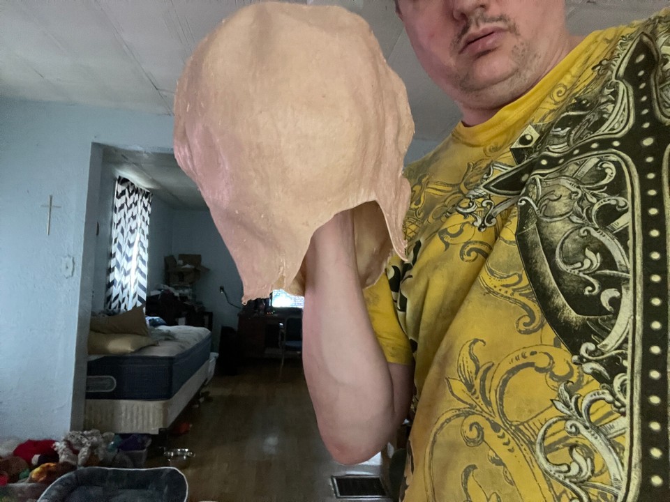 Scary Halloween monster mask altered states deformed | eBay