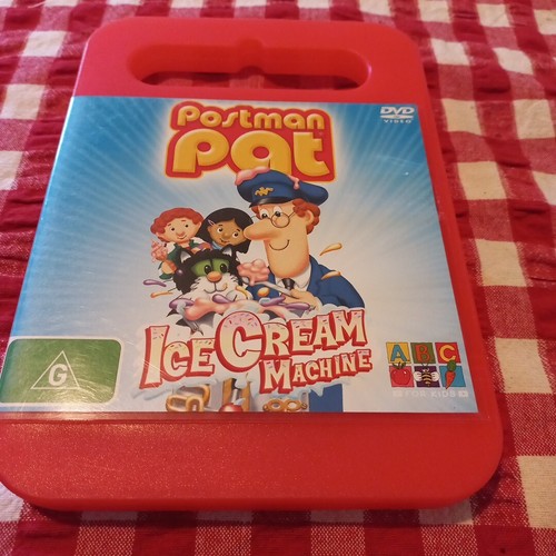 😇 Postman Pat Ice Cream Machine DVD 2005 Reg 4 ABC For Kids Vgc Disc ...