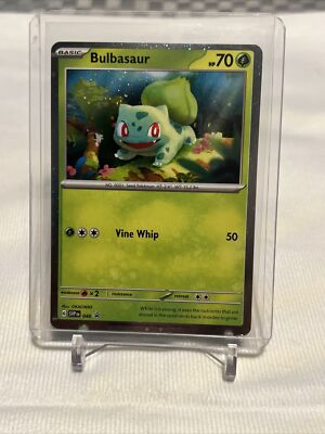 Bulbasaur 046 Black Star Promo Holo Scarlet & Violet 151 Pokemon TCG | eBay
