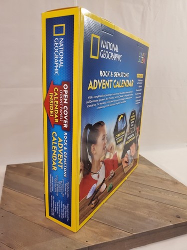 National Geographic - Rock & Gemstone Advent Calendar - Ages 3+ - New ...