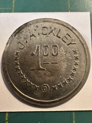 RARE - KENWOOD PARK, IOWA $1.00 J.A. OXLEY TRADE TOKEN | eBay