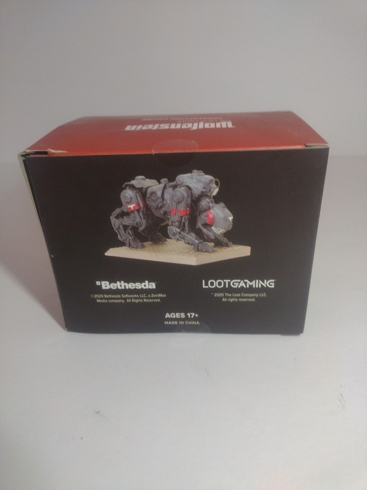 Wolfenstein The New Order Panzerhund Figure Lootcrate Crate Exclusive ...