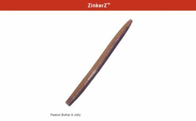 Z-Man ZinkerZ 5" PB&J 6 Pack Soft Plastic Wacky Rig SSINK-238 | eBay