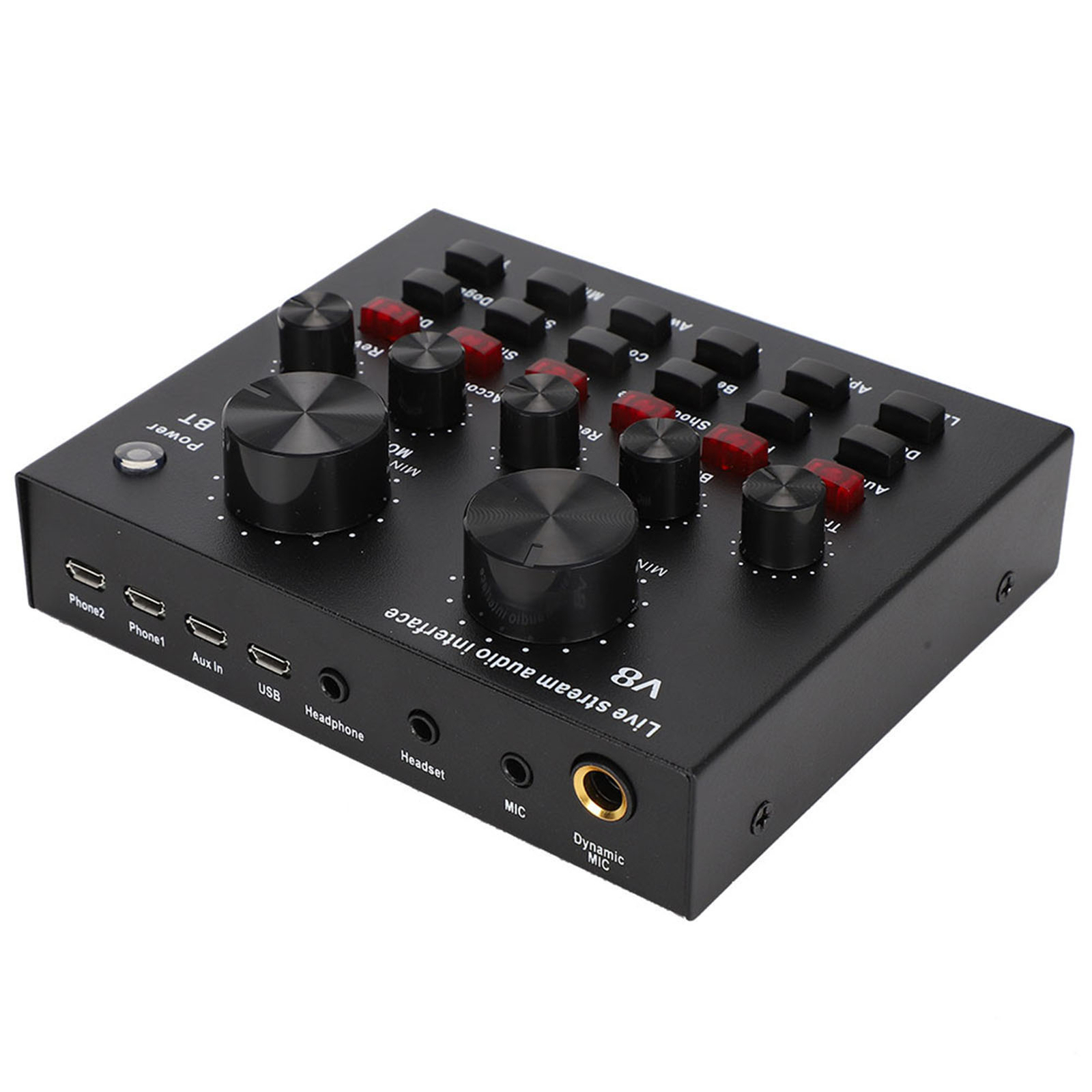 V8 Second Generation BT Computer Live Broadcast Voice Changing Card ...