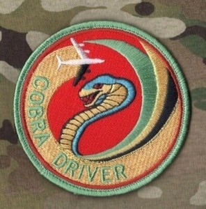 USAF 45th RS RECONNAISSANCE SQUADRON RC-135S COBRA DRIVER burdock PATCH ...