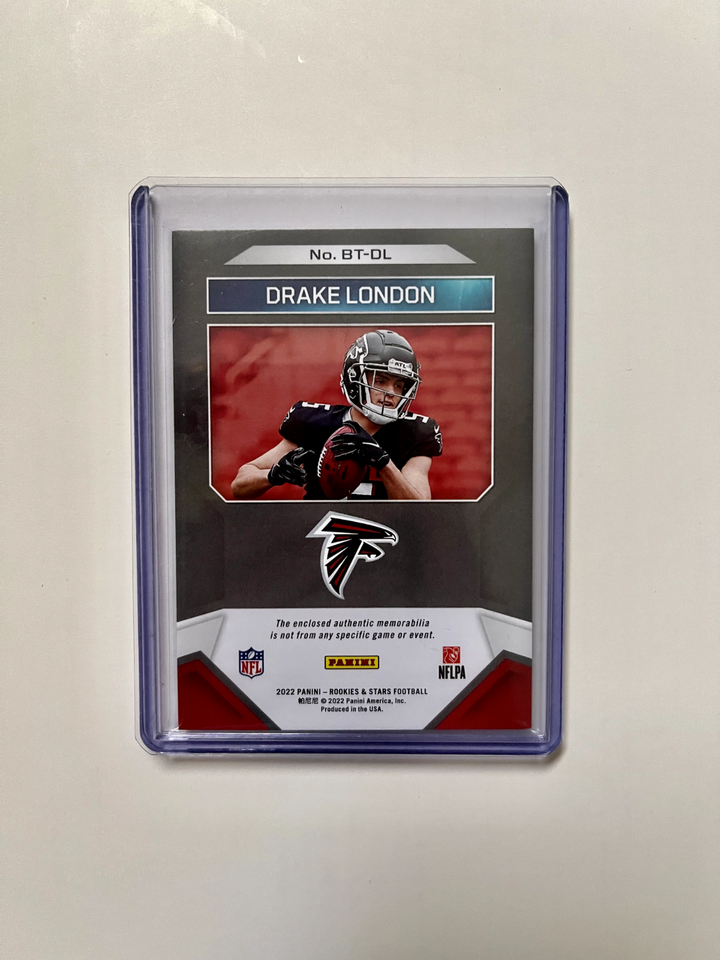 2022 Drake London Rookies and Stars Big Time Patch /49 #BT-DL - Atlanta ...