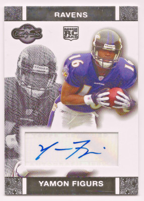 2007 Topps Co Signers #RA-YF Yamon Figurs Rookie Auto RAVENS | eBay