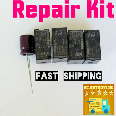 5 Part Refrigerator Control Board Repair Kit W10219463 W10219462 ...