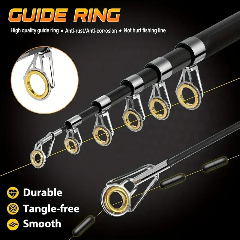 High-Quality Fishing Rod for Freshwater and Saltwater Fishing - Durable ...