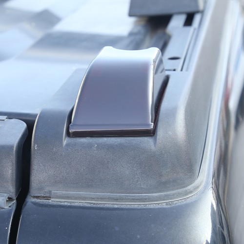 Car Roof Side Light Cover 4PCS Smoked Lamp Trim Caps For Hummer H2 2003 ...