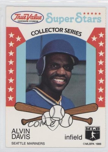 1986 True Value Hardware Super Stars Alvin Davis #21 | eBay