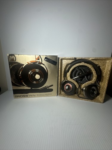 1974 KOSS HV/1 VINTAGE Professional Stereo Headphones Clean in Original ...