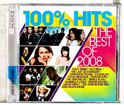 Various - 100% Hits The Best Of 2008 (CD 2008) 9340650002186 | eBay ...