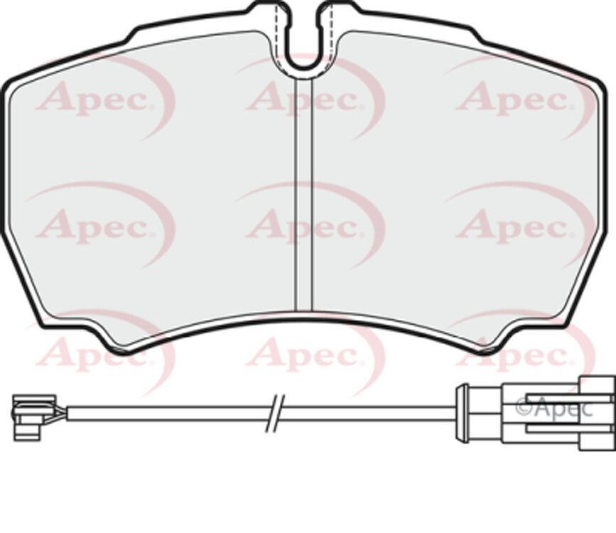 Fits Iveco Daily 1999-2014 FirstPart Rear Brake Pads Set 42470841 | eBay UK
