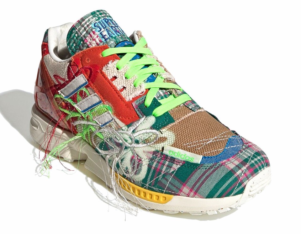 Adidas ZX 8000 Superearth x Sean Wotherspoon Off White/Blue/Red GZ3088 ...