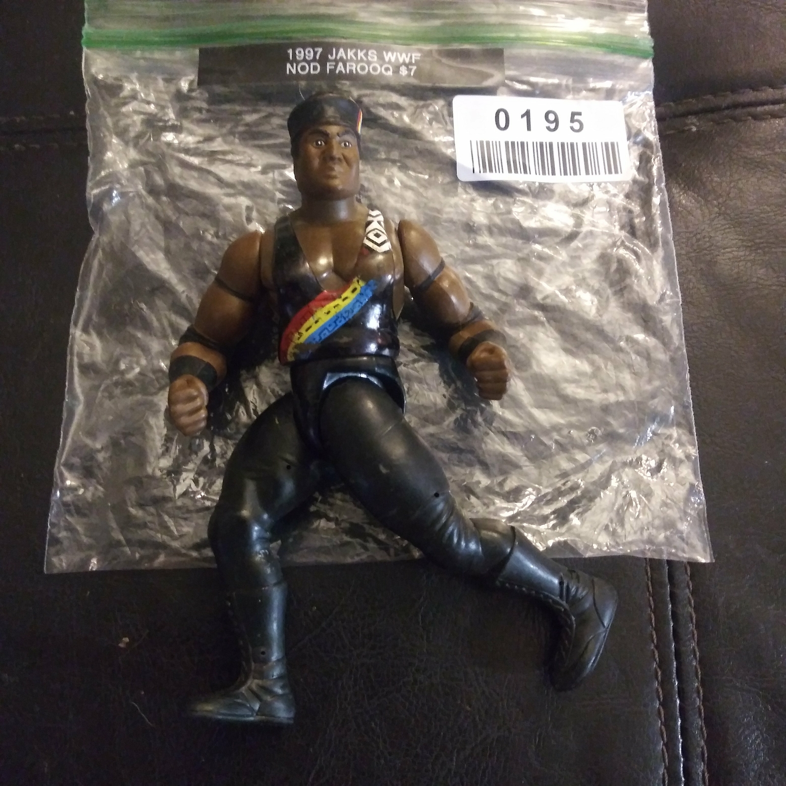 1997 Jakks WWF Wrestling Figure Nation of Domination Farooq NOD WWE | eBay