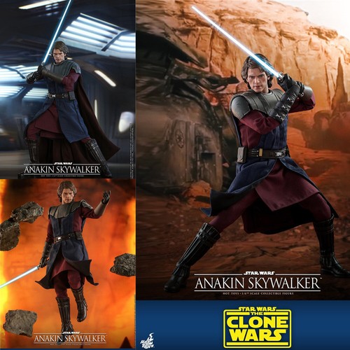Hot Toys TMS019 1/6 Star Wars The Clone Wars Anakin Skywalker 12 ...