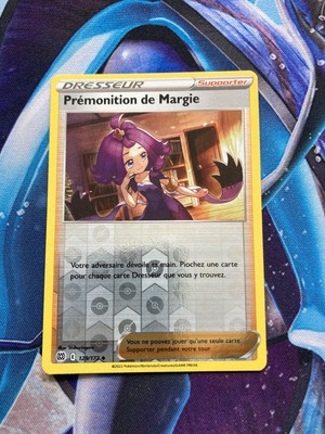 Carte Pokémon Prémonition de Margie REVERSE 129/172 EB09 Stars ...