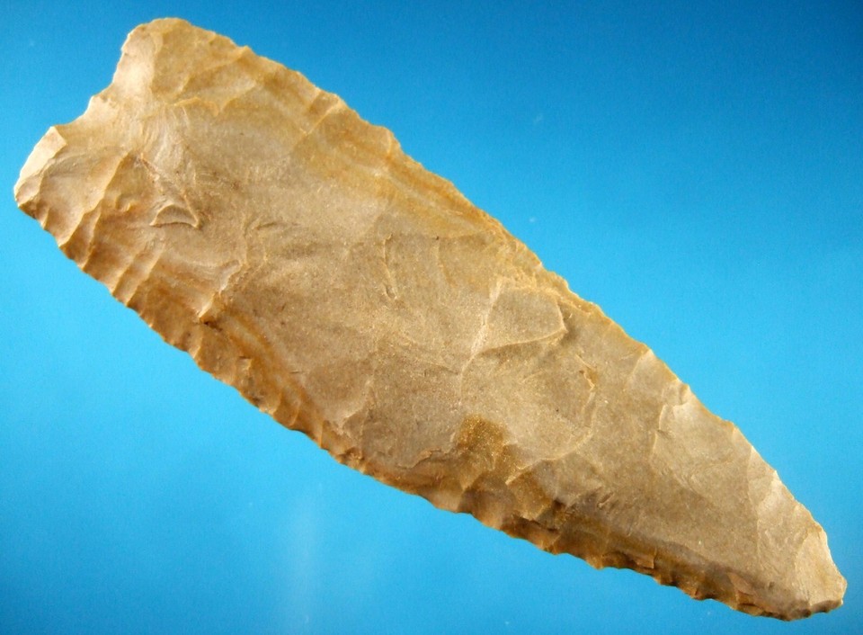 Fine Authentic Kentucky Archaic Stanfield Knife ex: Hoover Arrowheads ...