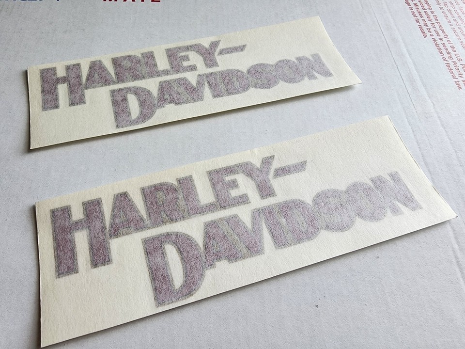 GAS TANK Decal SET for 1982 FXR FXS FXE FXRS Lowrider Superglide ...
