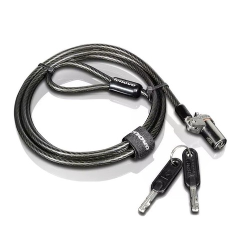 Computer Padlock Laptop Lock Safety Lenovo 0B47388 Cable-lock Black 1.5 ...