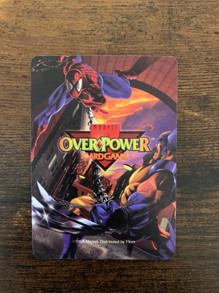 1995 Marvel Overpower CCG Special Character Black Cat Training | eBay