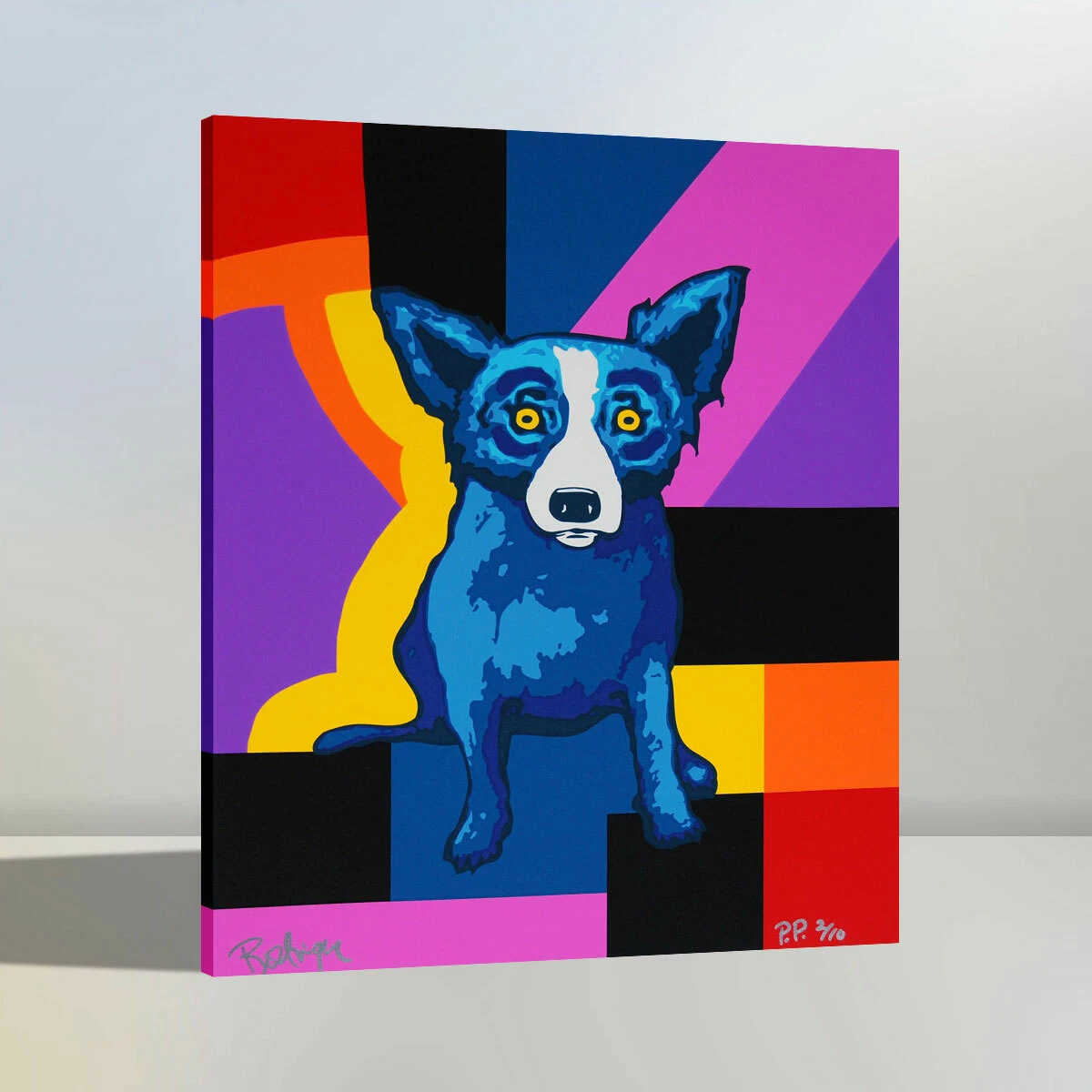 Blue Dog Prints Posters