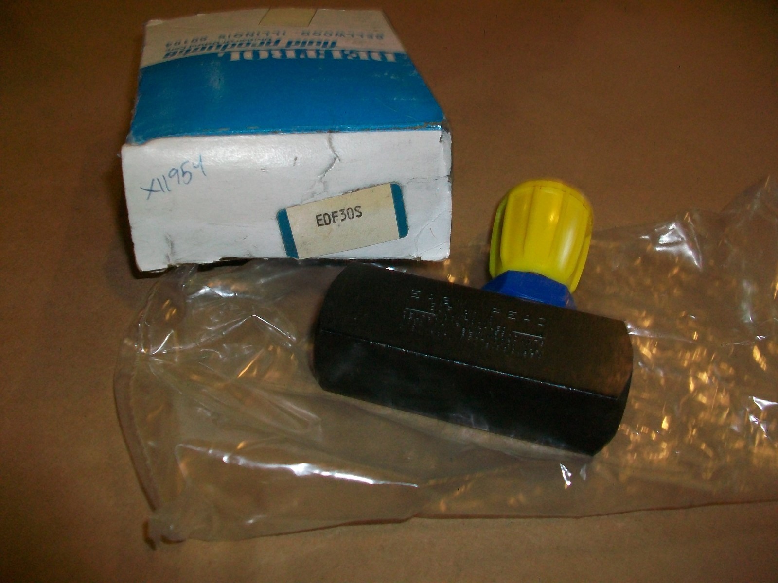 DELTROL FLUID PRODUCTS EDF30S EASY READ FLOW CONTROL VALVE NEW IN BOX ...