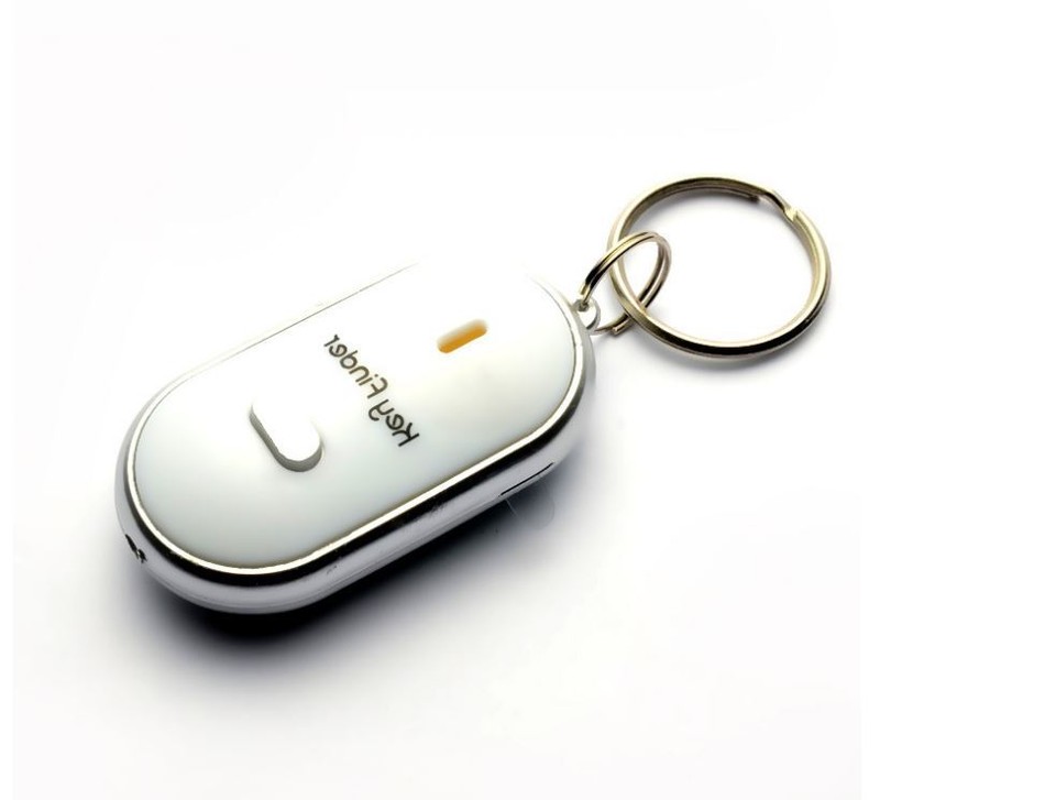 Key Finder Chain Ring locator Whistle Control Auto Car Van Key chain ...