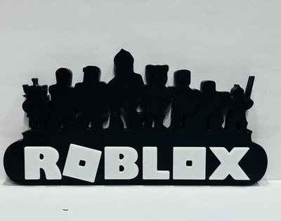 Decorative ROBLOX Sillouhette Room Sign Display ROBUX | eBay