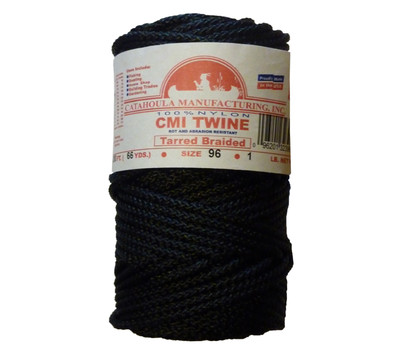 Catahoula No 96 Tarred Braided Bank Line 1 lb Spool 144 ft Nylon AA ...