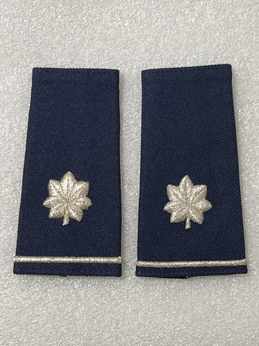 USAF Lt Colonel Epaulet Soft Shoulder Boards Small Size for Dress Blues ...