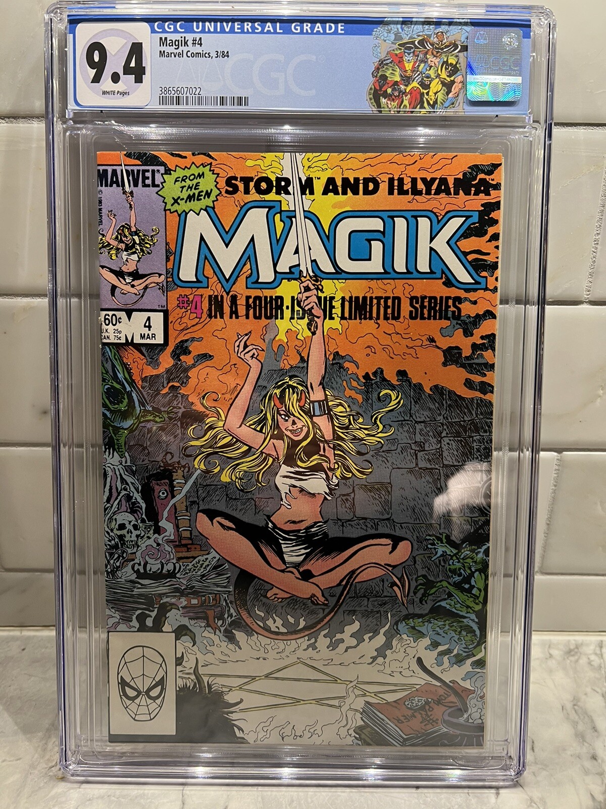 Magik 4🔥1st Darkchilde Cover🔥1984🔥Limited X-Men Label🔥CGC 9.4🔥 🔥🔥 | eBay