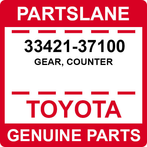 33421-37100 Toyota Gear Counter 3342137100 Genuine OEM Part for sale ...