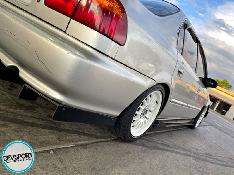 1992-2000 Honda Civic EG EK Coupe Sedan Rear Bumper Diffuser | DevSport