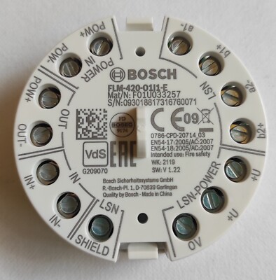 Bosch AVENAR FLM‑420‑O1I1 Output-input Interface Modules New, Fast ship ...
