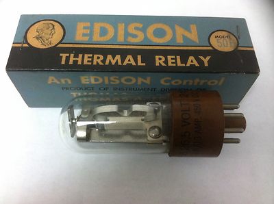 Edison B1958 Model 501 Time Delay Relay 3 amp 26.5 V 240 Sec.150 Vdc ...