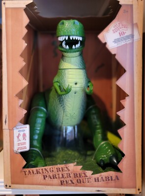 Disney Pixar Toy Story Rex Interactive Talking Articulated Action ...