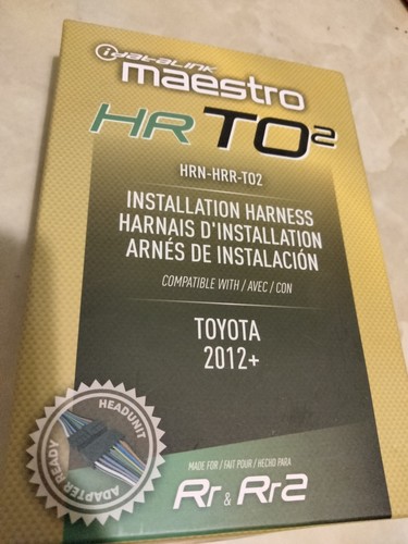 iDatalink HRN-HRR-TO2 Retain Steering Wheel Controls and Factory Amp ...