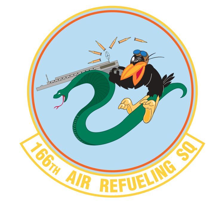 166th Air Refueling Squadron Sticker Decal Military Armed Forces M760 ...