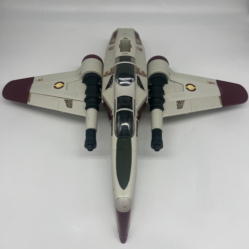 Hasbro Star Wars SAGA 2004 ROTS Clone Wars ARC-170 Fighter Ship ...