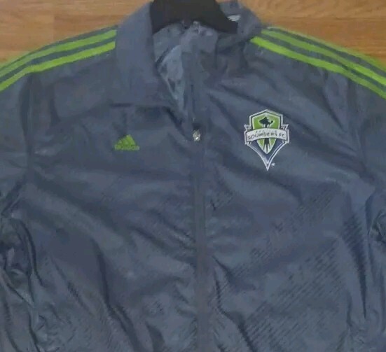 SEATTLE SOUNDERS JACKET NEW NO TAG MENS SIZE EXTRA LARGE ADIDAS FULLY ...