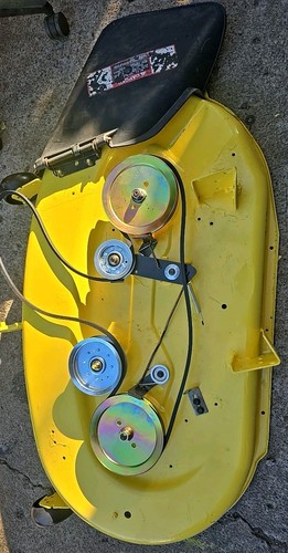 John Deere LA115 D105 D110 D130 42” Mower Deck Complete Needs Nothing ...