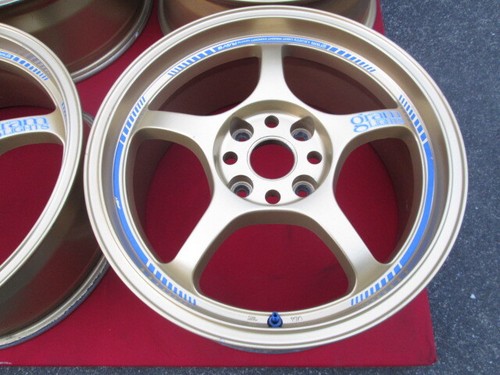 Super Rays Gram Lights Pcd114.3-4 Hole Integra Silvia Civic S14 S15 ...